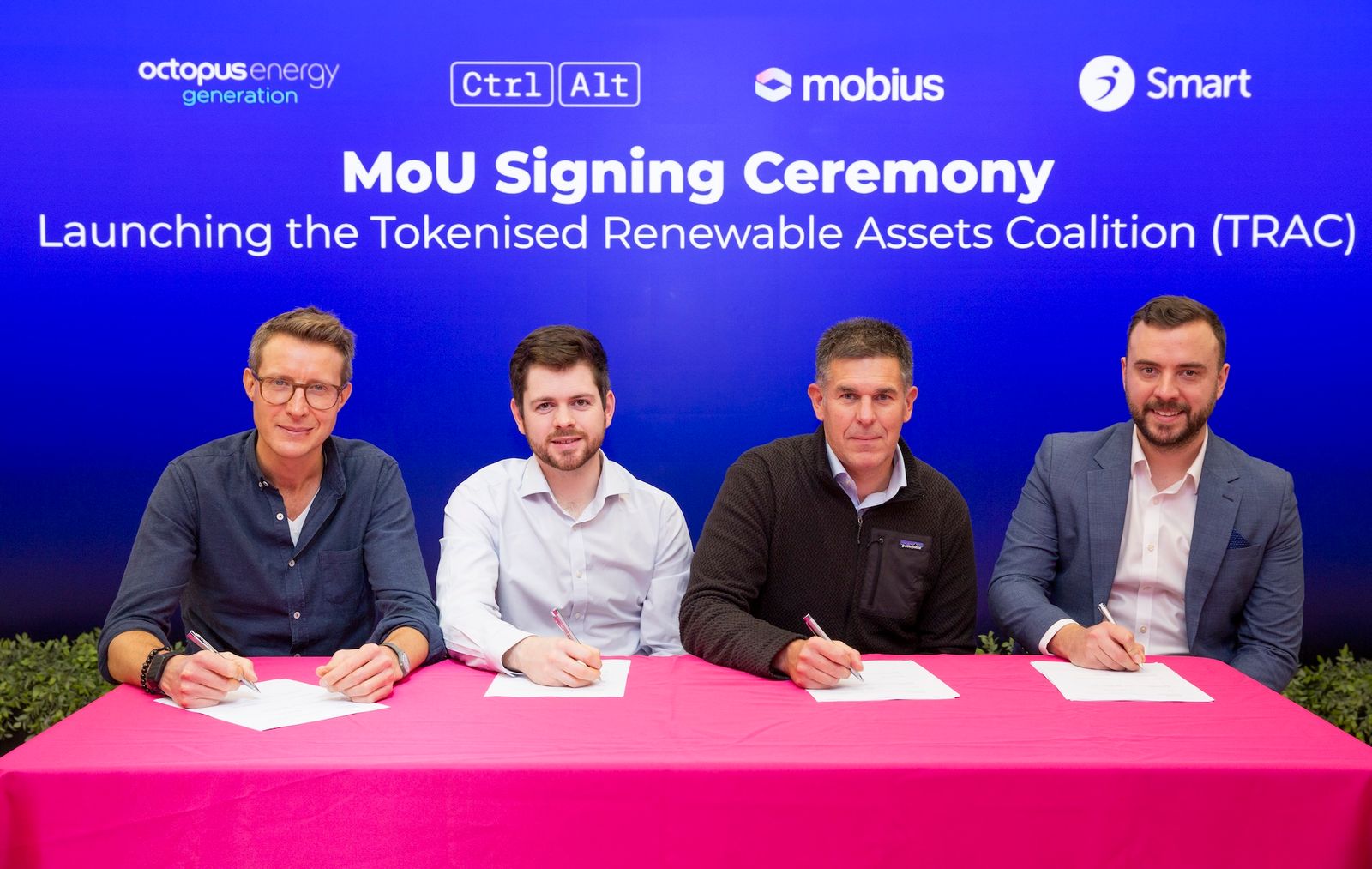 Smart Pension, Ctrl Alt, Mobius and Octopus Energy Generation sign MoU to unlock the potential ...